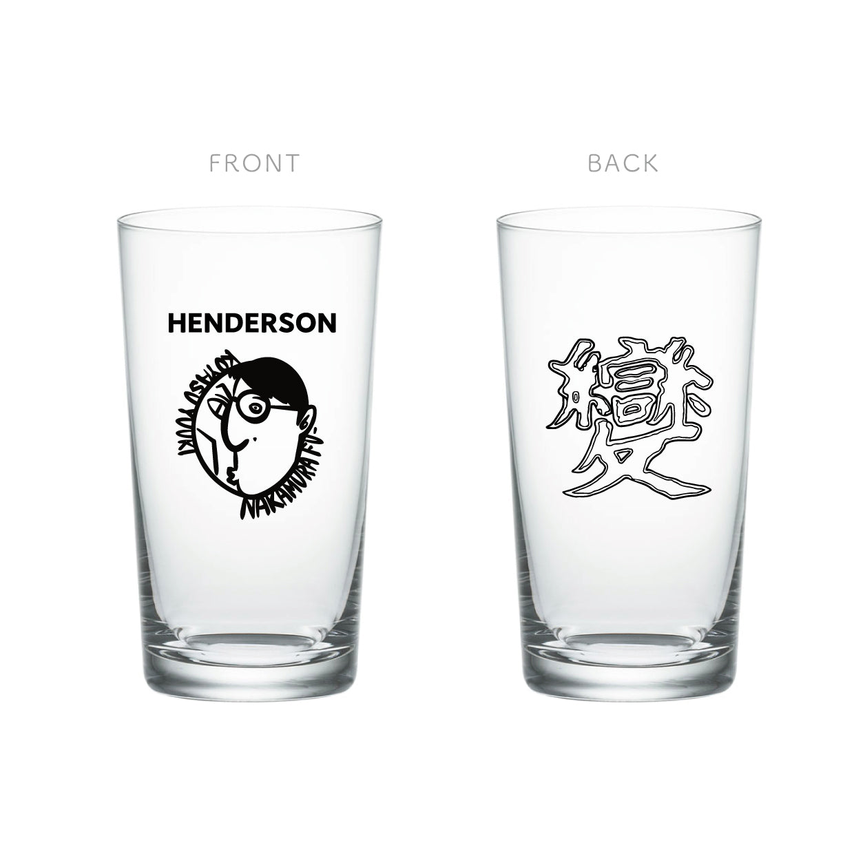【ヘンダーソン】「變道楽ーHENDOURAKUー」グラス – FANY Mall