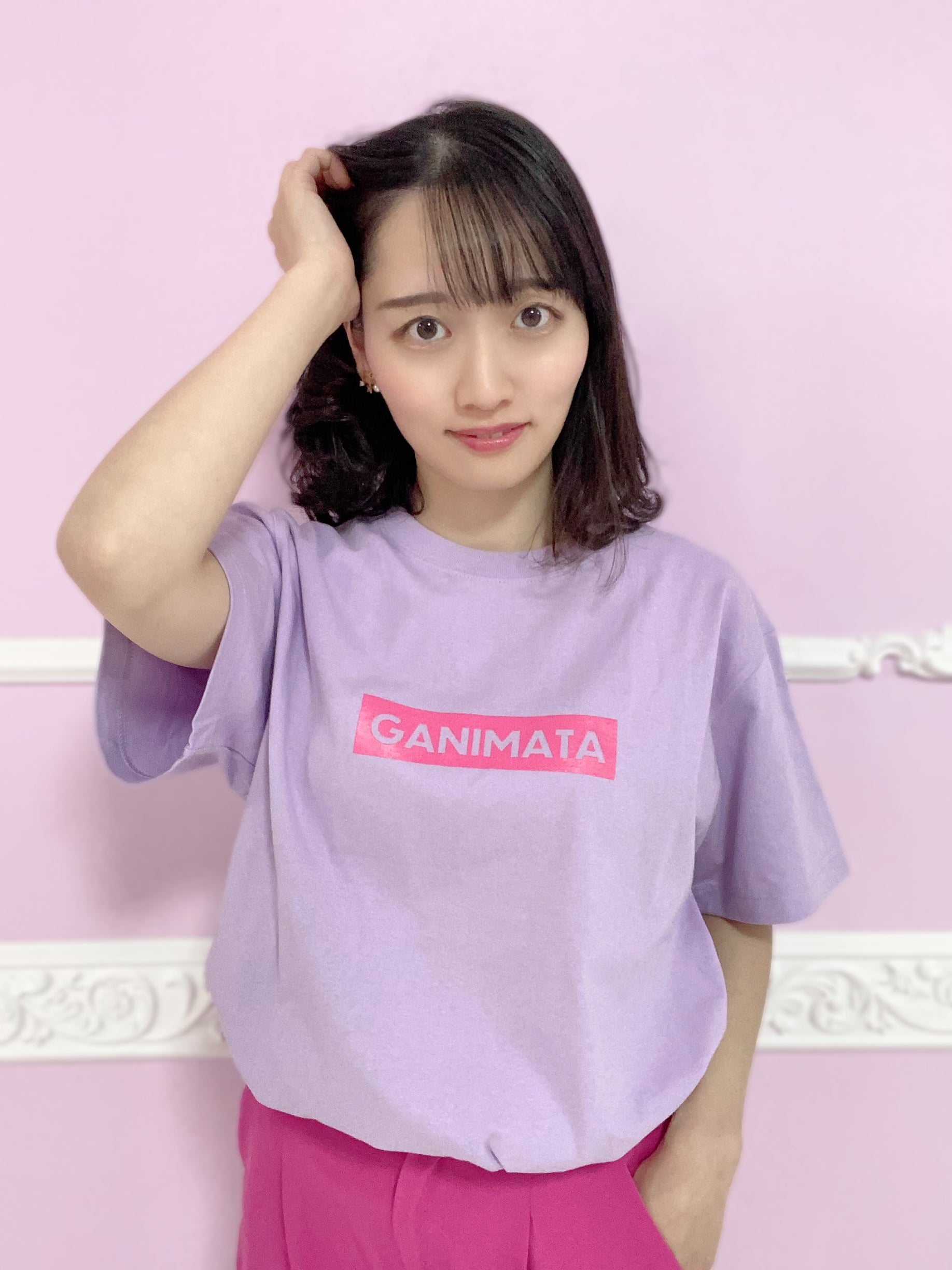 Kekke GANIMATA Tシャツ ライトパープル – FANY Mall